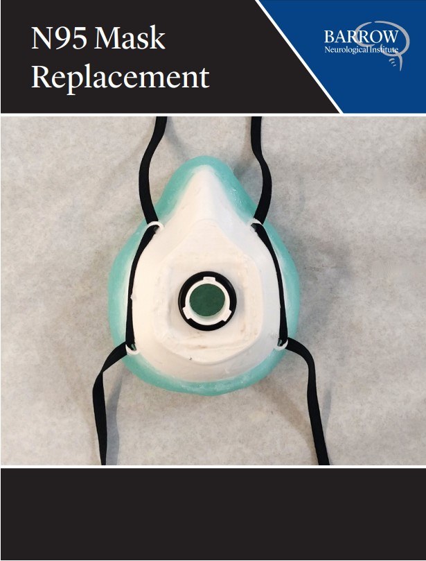 3D Printed N95 Replacement Mask being made at Barrows Neurosurgical ...