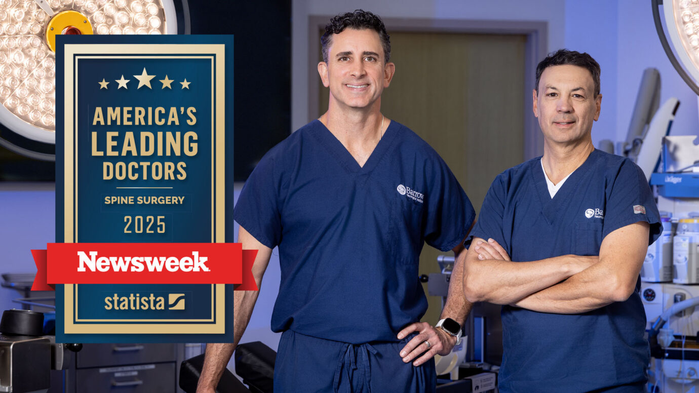 Newsweek Names Barrow Spine Surgeons Among Leading Doctors in US