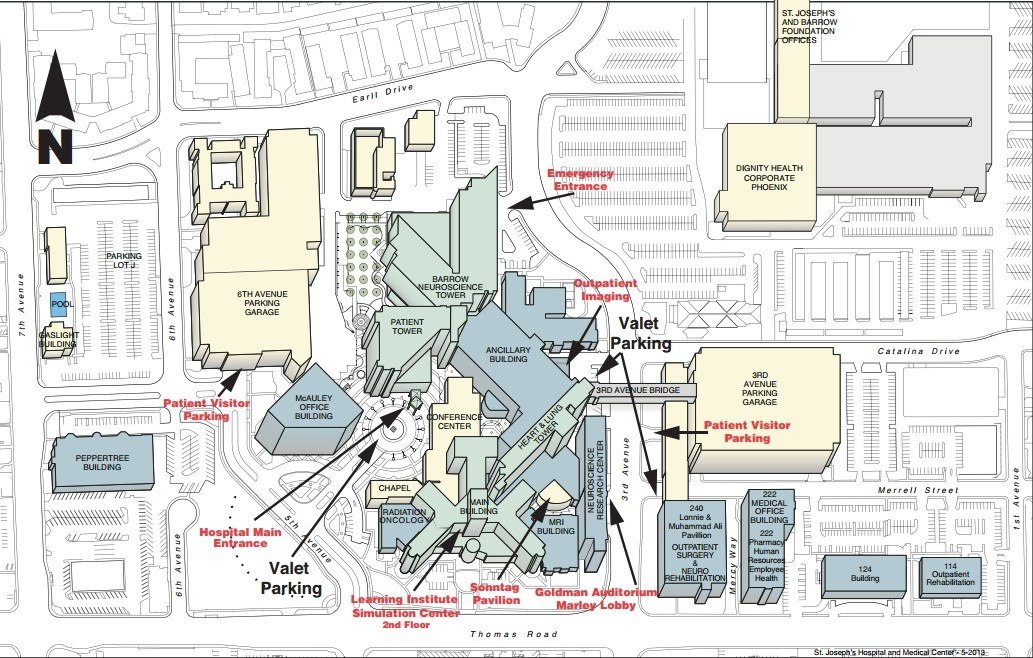St Joseph University Campus Map - Map